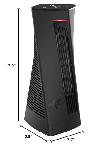 Vornado OSCTH1 Oscillating Tower Heater,Black