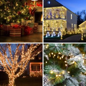 300 LED Christmas String Lights, 108FT Christmas Lights - UL Certified Outdoor & Indoor Fairy Lights Christmas Tree Decor, Patio, Garden, Party, Wedding, Halloween, Holiday Decoration