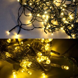 300 LED Christmas String Lights, 108FT Christmas Lights - UL Certified Outdoor & Indoor Fairy Lights Christmas Tree Decor, Patio, Garden, Party, Wedding, Halloween, Holiday Decoration