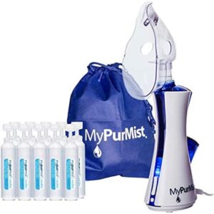 mypurmist new classic handheld personal steam inhaler, vaporizer and humidifier (plug-in)