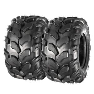 maxauto 2pcs sport atv tires 18x9.5-8 18x9.50x8 lawn mower off-road atv utv tire 4pr turf tires mud sand trial tires p311