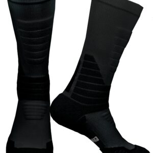 Hiking Work Boot Socks for Men & Women w/Anti-Stress Moisture Wicking Germanium & Coolmax All Season 2 pairs X-Large