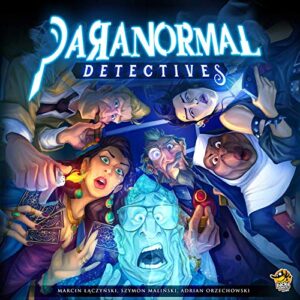 Paranormal Detectives Party Game | Murder Mystery Board Game | Crime Scene Investigation Game for Kids and Adults | Ages 12+ | 2-6 Players | Avg. Playtime 30-150 Minutes | Made by Lucky Duck Games