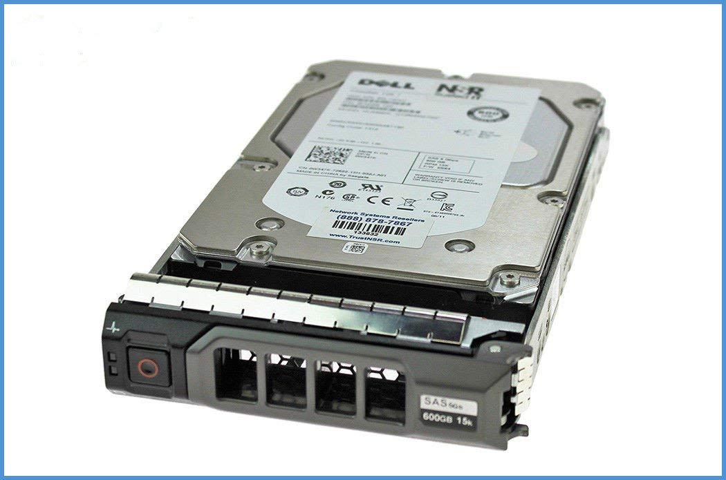 New for Dell 0W347K W347K ST3600057SS 600GB 6G 15K 3.5" SAS Hard Drive W/ Tray (Renewed)