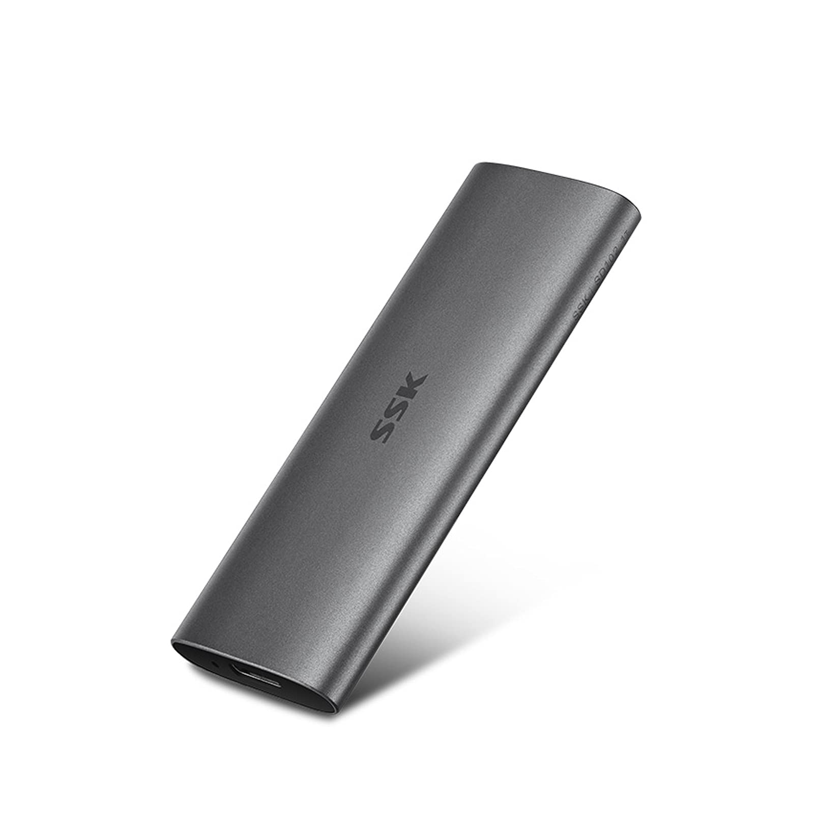 SSK 1TB Portable External SSD,USB3.2 Gen2（6Gbps） Ultra Speed External Solid State Drive USB-C Mini External SSD with 550MB/s Data Transfer for Laptop, Typc C Phones and More