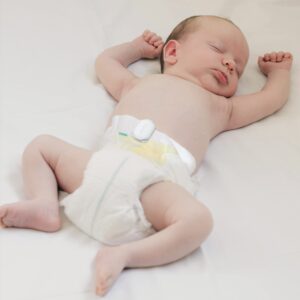 AKOi Heart Real Time Baby Care Alarm System, Baby Monitoring Sensor, Breathing Monitor, Rollover Monitor, Diaper Monitor