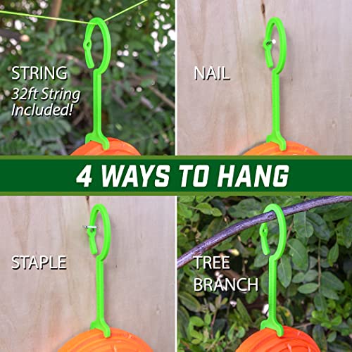 GoSports Outdoors Clay Target Holders - Choose Between Clay Claw Hangers or Clay Caddy In Ground Stakes, Versatile Target Holders for Shooting Practice