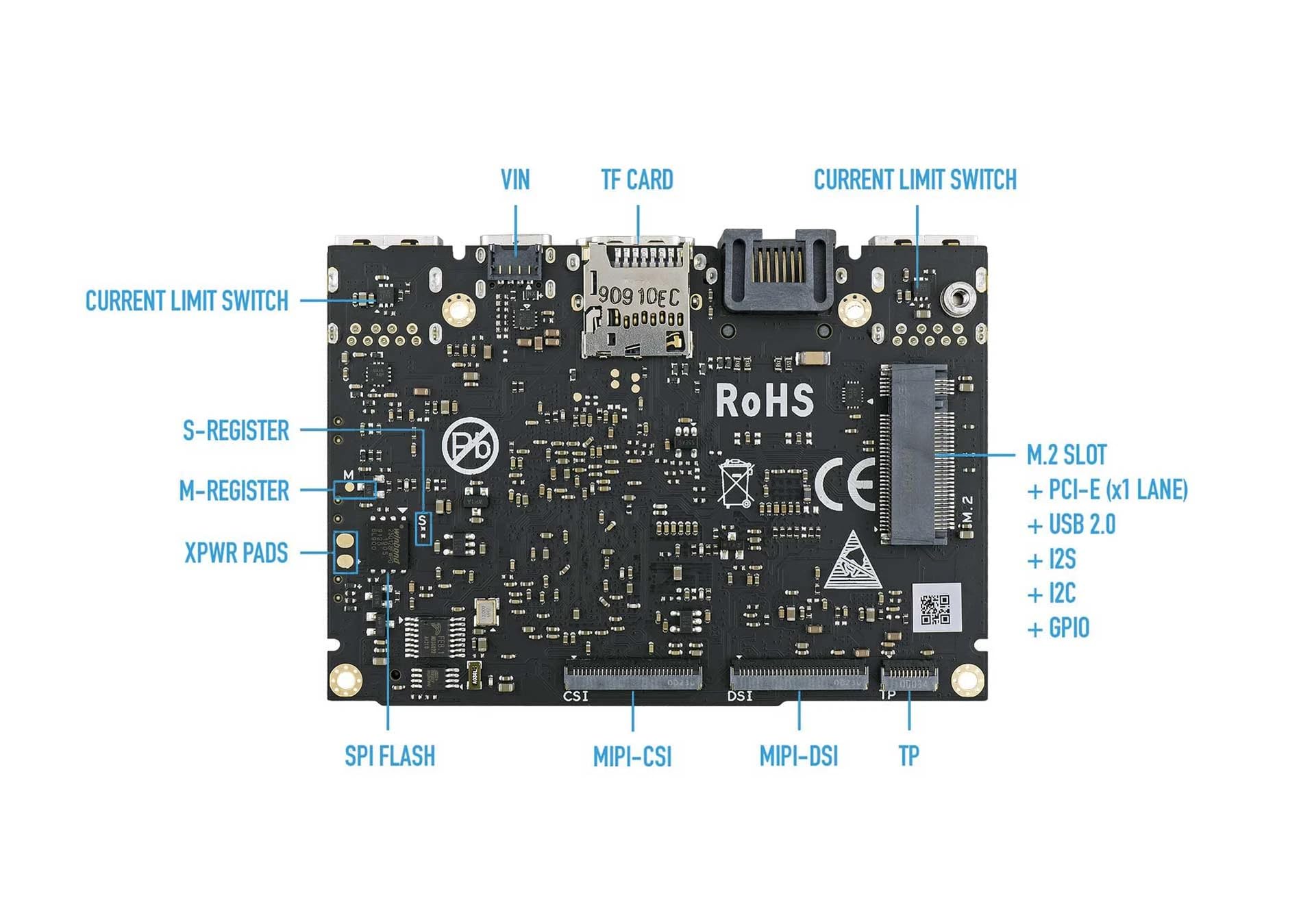 Khadas VIM3 4+32GB Amlogic A311D Single Board Computer with 5.0 Tops NPU Mini PC Desktop Run Khadas OOWOW/Android/LibreELEC/Ubuntu