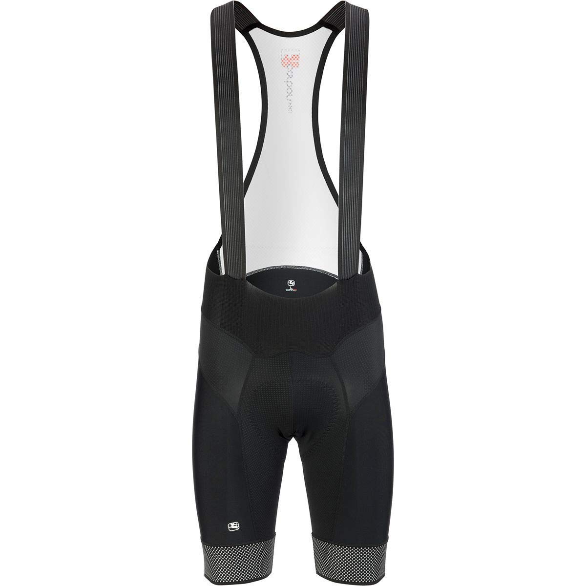 Giordana Men's FR-C Pro Cycling Bib Shorts, 5cm Shorter Length, Black, L