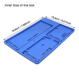 Geekworm for Raspberry Pi 5/4B/3B+/3B RAB Holder Platform Breadboard Holder Base/ABS Case/Education Platform Compatible with Arduino Uno R4/R3/UNO Mega 2560 & 400/830 Points Breadboard