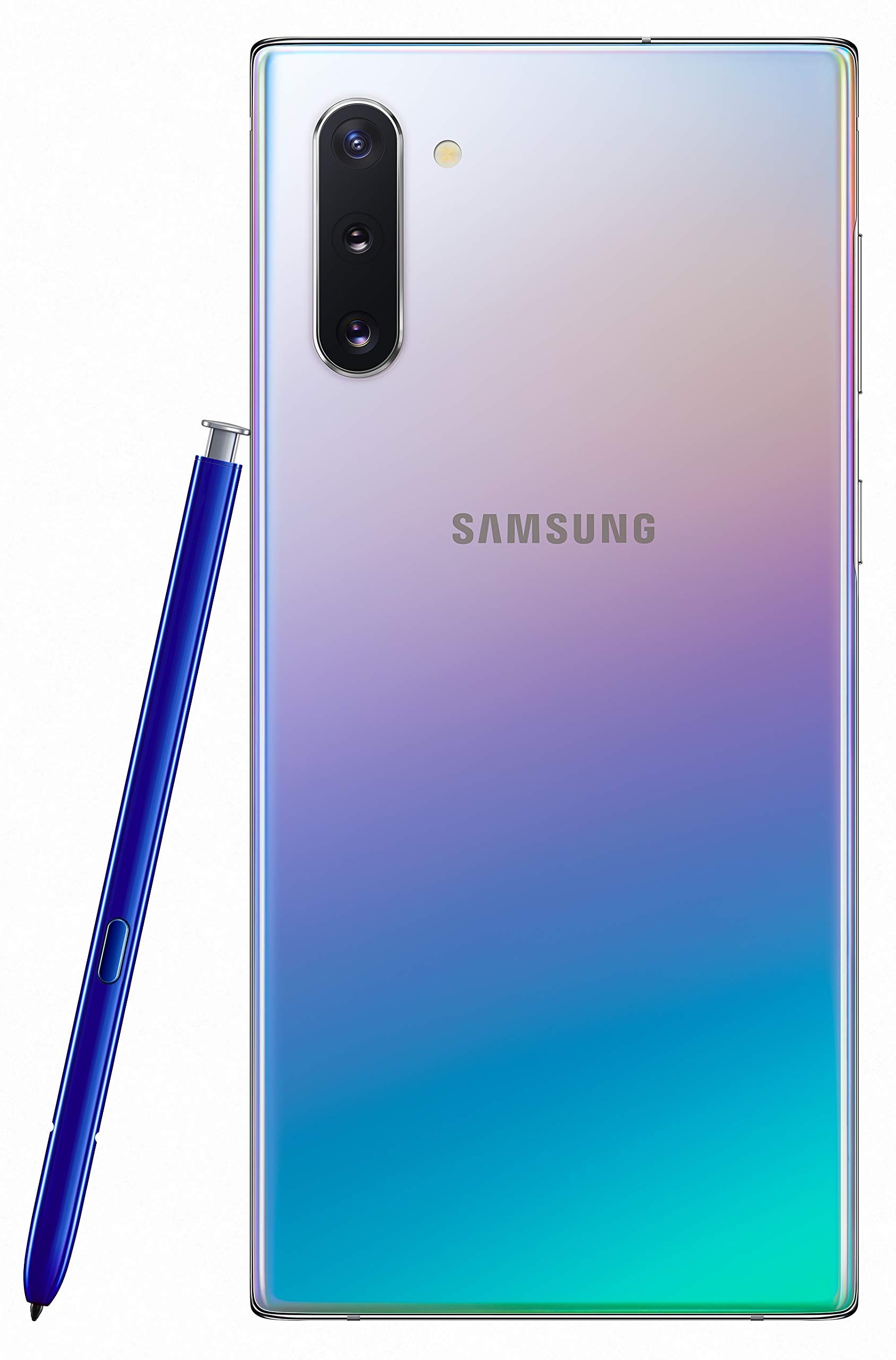 Samsung Galaxy Note 10 4G Dual-SIM SM-N970F/DS 256GB (GSM Only, No CDMA) Factory Unlocked 4G/LTE Smartphone - International Version (Aura Glow)