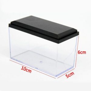 BeimYcW Dust Proof Acrylic Display Case Clear Storage Holder for 1/64 Model Car Toy