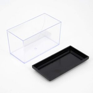 BeimYcW Dust Proof Acrylic Display Case Clear Storage Holder for 1/64 Model Car Toy