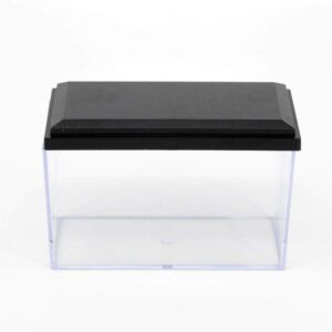 BeimYcW Dust Proof Acrylic Display Case Clear Storage Holder for 1/64 Model Car Toy