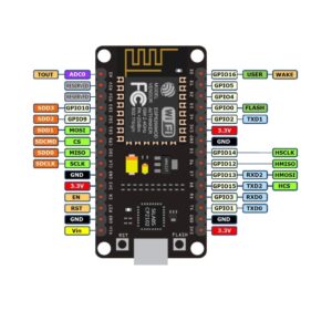 JacobsParts NodeMCU Lua ESP8266 ESP-12F CP2102 WiFi Development Board