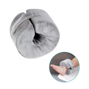 foot elevation pillow ankle heel elevator wedge foot support pillow medical ankle cushion for bed sore foot pressure ulcer sleeping feet leg rest elevated support foam surgery recovery (small, 1pcs)