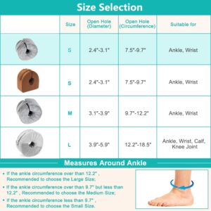 Foot Elevation Pillow Ankle Heel Elevator Wedge Foot Support Pillow Medical Ankle Cushion for Bed Sore Foot Pressure Ulcer Sleeping Feet Leg Rest Elevated Support Foam Surgery Recovery (Small, 1PCS)