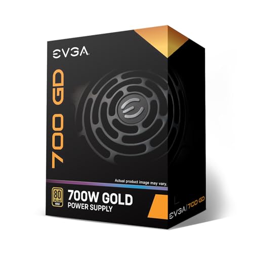 EVGA 700 GD, 80+ GOLD 700W, 5 Year Warranty, Power Supply 100-GD-0700-V1