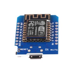 WLAN WiFi Internet Development Board D1 Mini NodeMcu Lua 4M Bytes Development Module Base on ESP8266 ESP-12F for Arduino Compatible with WeMos D1 Mini (2PCS)