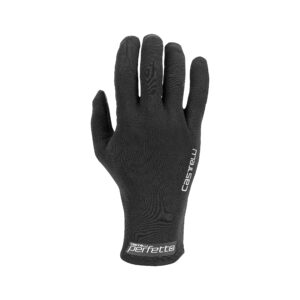 castelli women’s perfetto ros glove i cycling gloves, biking gloves for winter road & gravel bike gloves- black - small