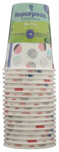 repurpose 12oz hot cup 18 count, 18 ct