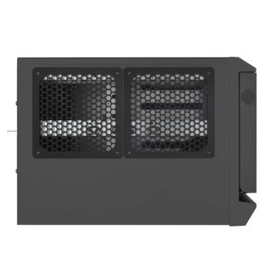 SilverStone Technology CS381B Micro-ATX/Mini-DTX/Mini-Itx 8 Bay Hot Swap 2.5"/3.5" SAS-12G/SAS-6G NAS Storage Case with 2X 120mm Dual Ball Bearing Fan, Black