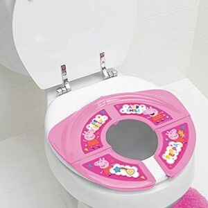 Ginsey Peppa Pig Travel/Folding Potty Seat, Pink