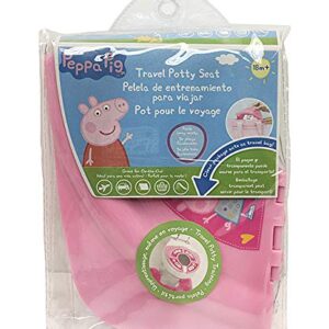 Ginsey Peppa Pig Travel/Folding Potty Seat, Pink