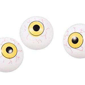 Greenbrier Eyeball ping Pong Balls for Halloween or Table Tennis, 2 Colors, 24 PCS Total