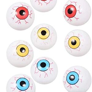 Greenbrier Eyeball ping Pong Balls for Halloween or Table Tennis, 2 Colors, 24 PCS Total