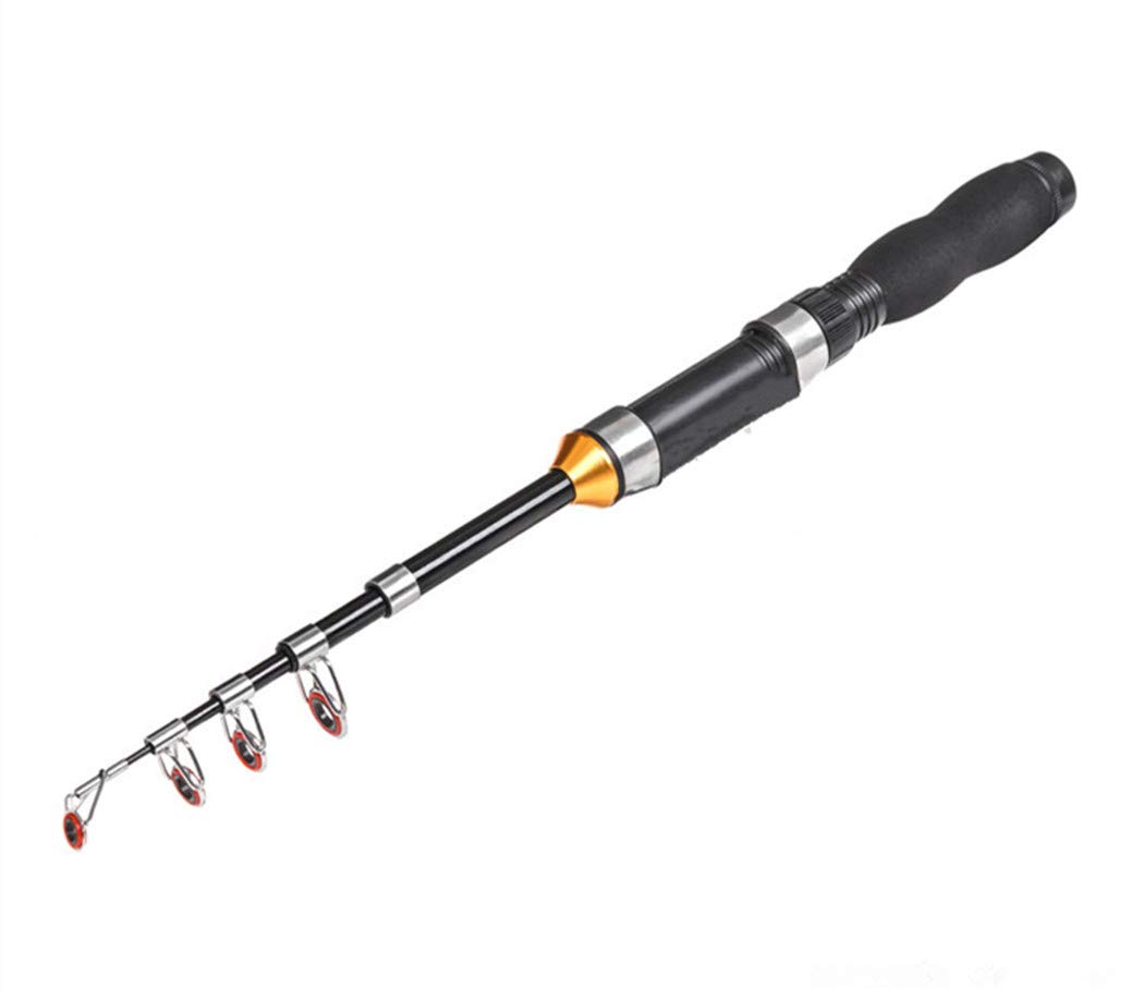 Toasis Fishing Spinning Baitcast Rod Telescopic Fishing Pole 7 Models (1.2m/ 3.94ft)