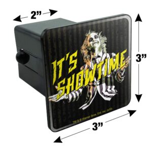 Beetlejuice It's Showtime Tow Trailer Hitch Cover Plug Insert