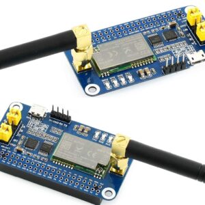 SX1262 LoRa HAT for Raspberry Pi Series Boards 915MHz Frequency Band,Support Data Transmission up to 5km,Wake on Radio,Wireless Config, Carrier Sensing, Communication Key