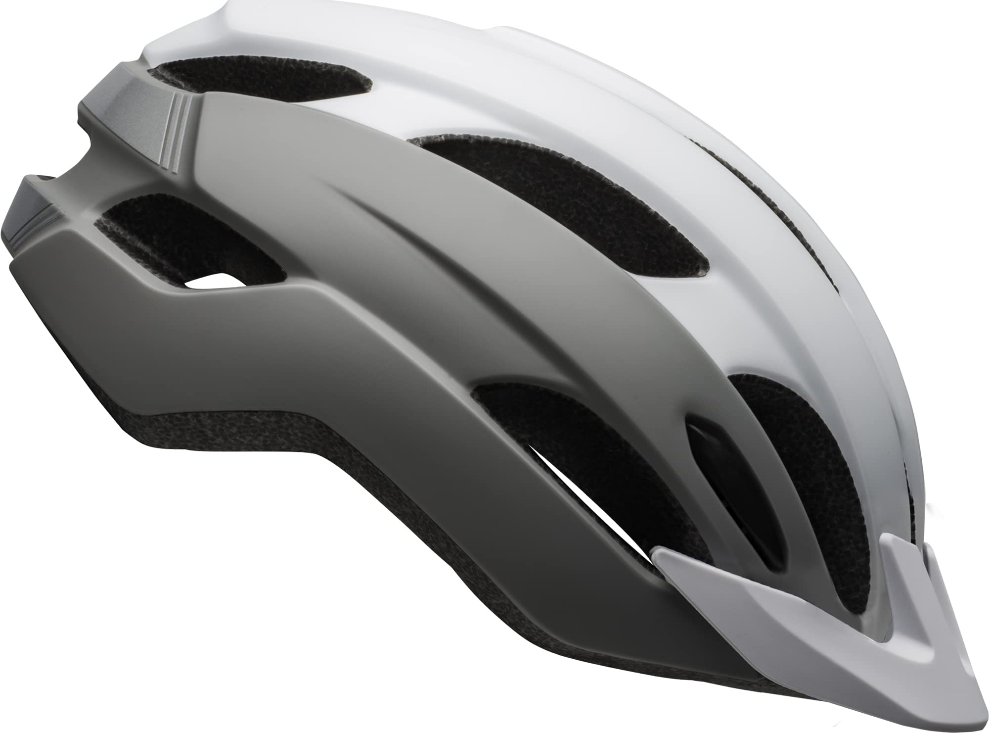 BELL Trace Adult Recreational Bike Helmet - Matte White/Silver (Discontinued), Universal Adult (53-60 cm)