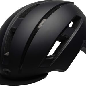 Bell Daily MIPS LED Adult Commuter Bike Helmet - Matte Black (2021), Universal Adult (53-60 cm)