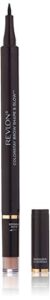 revlon colorstay brow shape and glow, soft black