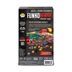 Funkoverse: Jurassic Park 101 2-Pack Board Game (Styles May Vary)