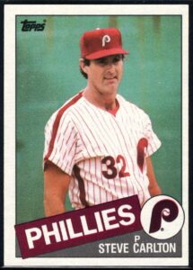 1985 topps #360 steve carlton phillies baseball mlb