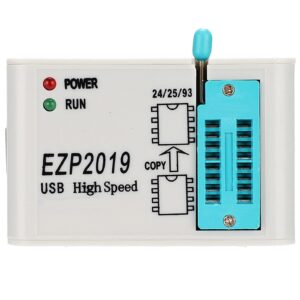 EZP2019 High Speed USB SPI Programmer with 4 Tested Base Support for Block 24 EEPROM, for 25 Flash 93 EEPROM, etc.