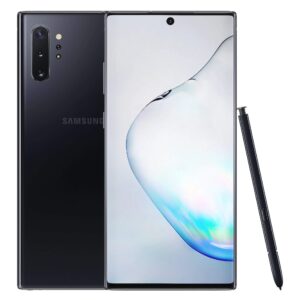 Samsung Galaxy Note 10+ Plus SM-N975F/DS, Dual SIM 4G LTE, International Version (No US Warranty), 256GB, Aura Black - GSM Unlocked