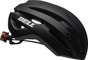 bell avenue mips led adult road bike helmet (matte/gloss black (2020), universal adult (54-61 cm))