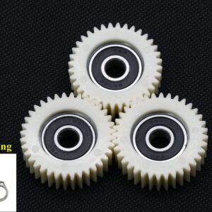 Chuancheng 3Pcs Nylon 36Teeth 36T E-Bike Wheel Hub Motor Planetary Gears W/Bearing for Bafang 8-Fun Motor