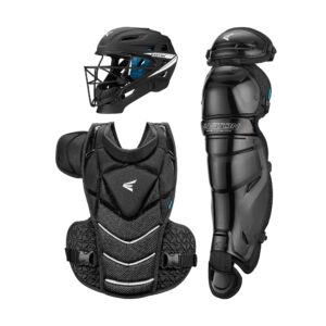 easton | jen schro the very best fastpitch softball catcher's equipment | box set | nocsae certified | medium | black