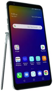 lg stylo 5 with alexa push-to-talk – unlocked – 32 gb – silvery white (us warranty)