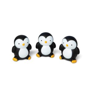 Melissa & Doug Childrenââ‚¬s Book - Float-Alongs: Playful Penguins (Bath Book + 3 Floating Penguin Toys), Small, Multi