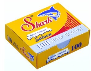 Razor Blades Club Derby-Shark-Treet 300 Quality Single Edge Razor Blades Sampler (3 different brands)