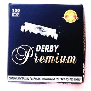 Razor Blades Club Derby-Shark-Treet 300 Quality Single Edge Razor Blades Sampler (3 different brands)