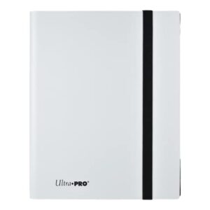 ultra pro e-15220 eclipse 9-pocket pro-binder-arctic white