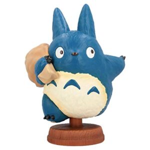 studio ghibli - my neighbor totoro - found you! medium blue totoro, benelic resin statue