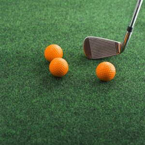 JEF World of Golf High Impact Foam Balls, Orange